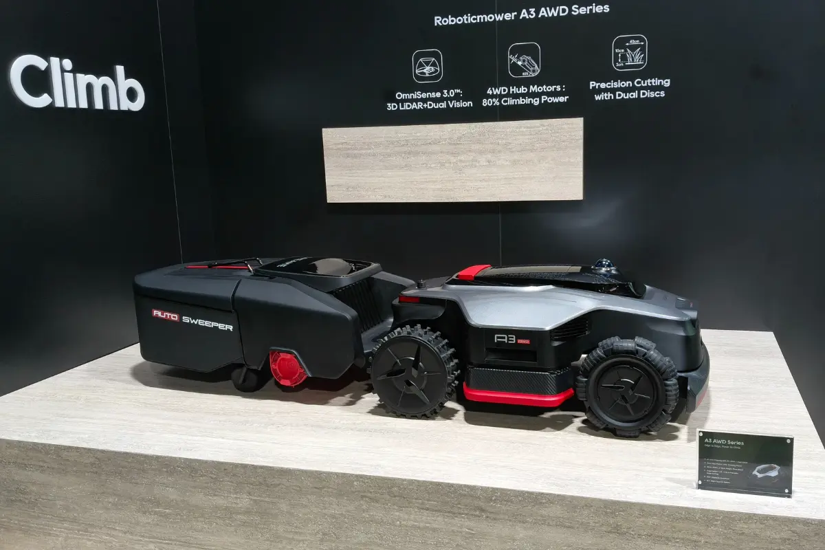 Dreame A3 AWD : un robot tondeuse 4x4 qui cible Mammotion - Maniaques